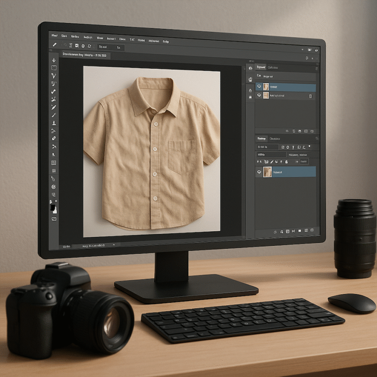 How to Remove Wrinkles from Clothes Photos in Minutes - FixAnyPhoto